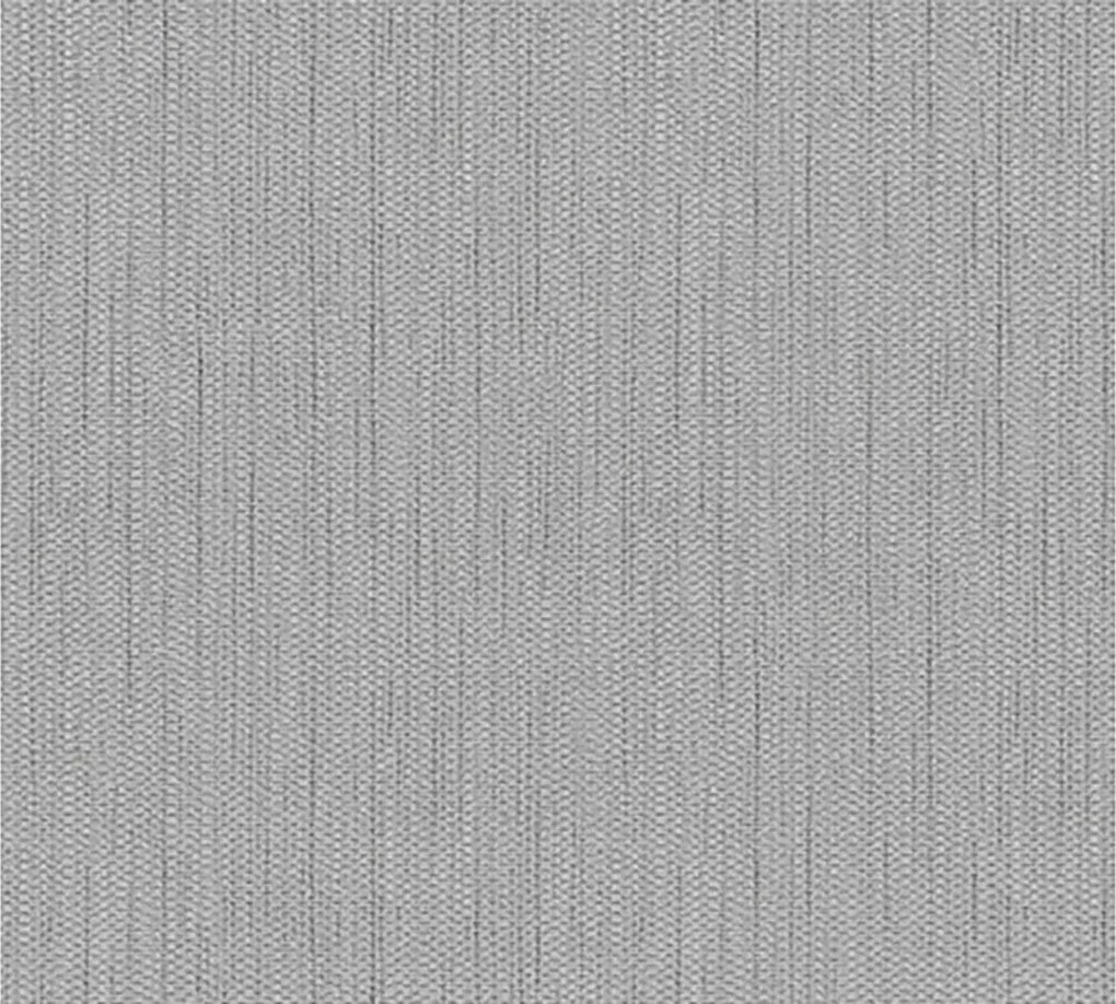 A.S. Creation Vliesová tapeta Casual Living Uni Grey Metallic, 10,05 x 0,53 m