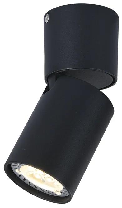 ACA DECOR Stropní bodové svítidlo ELITIS max. 35W/GU10/230V/IP20, černá barva