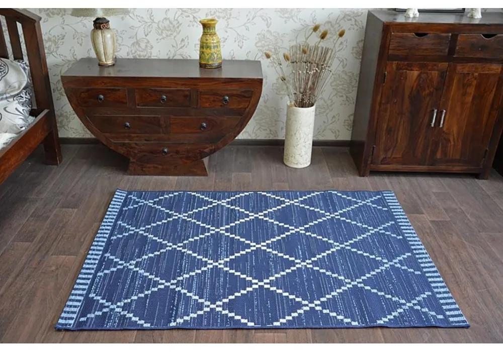 Kusový koberec Rombo modrý 120x170cm