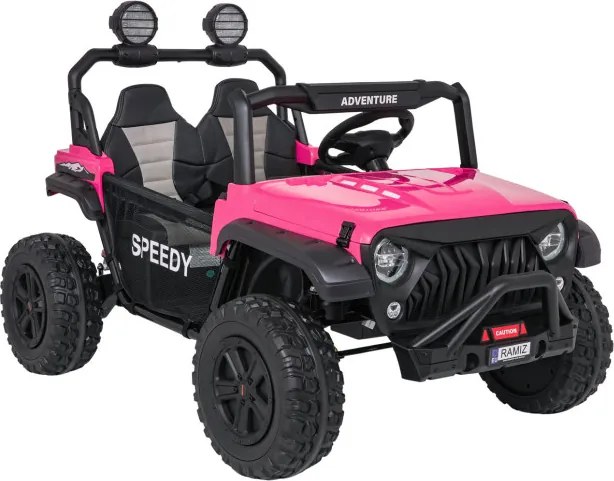 Elektrické autíčko PASSION 4x4 růžové