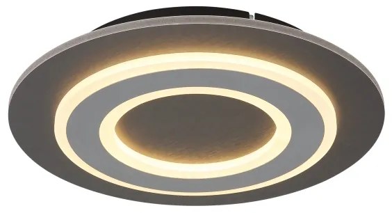 Globo 48032-24 - LED Stropní svítidlo JAYDEN LED/24W/230V pr. 32 cm antracit