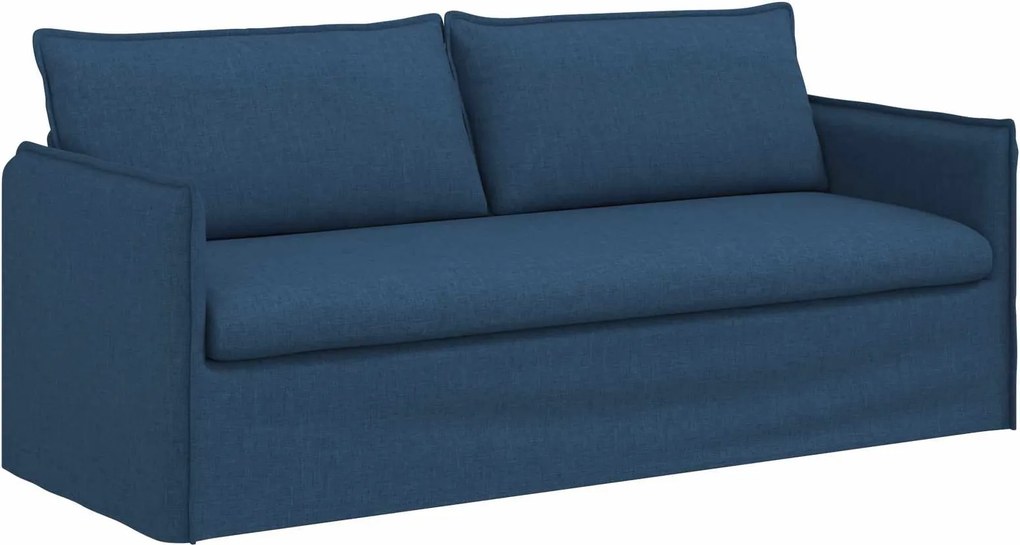 Set pohovek 2 ks Modrá Textil 3407617