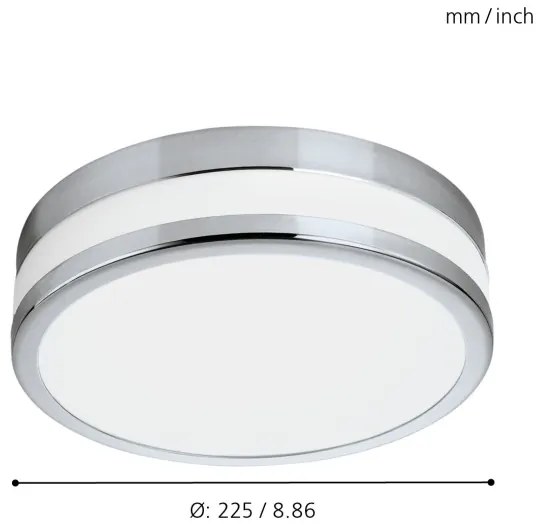 Eglo 94998 - LED koupelnové svítidlo LED PALERMO 1xLED/11W/230V IP44