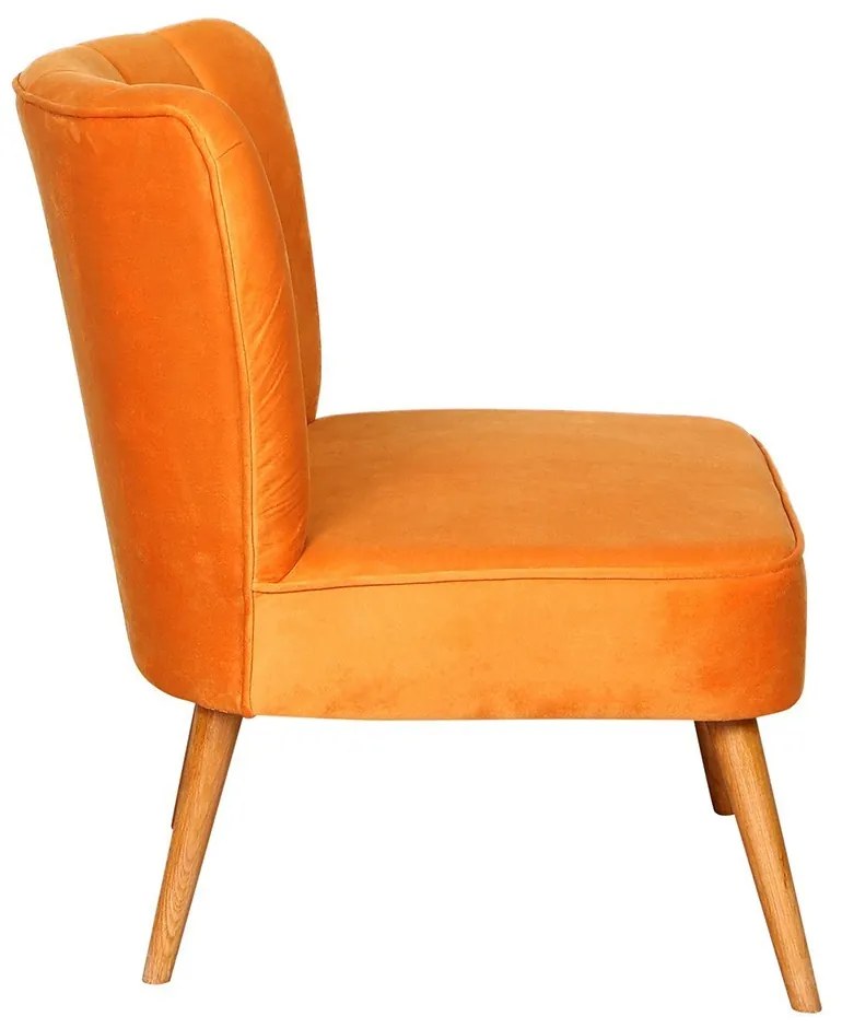 Atelier del Sofa Křeslo Moon River - Orange, Oranžová