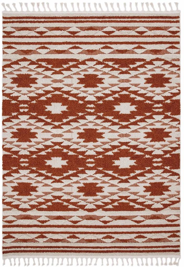 Oranžový koberec Lendl Terracotta Rozměry: 120x170 cm