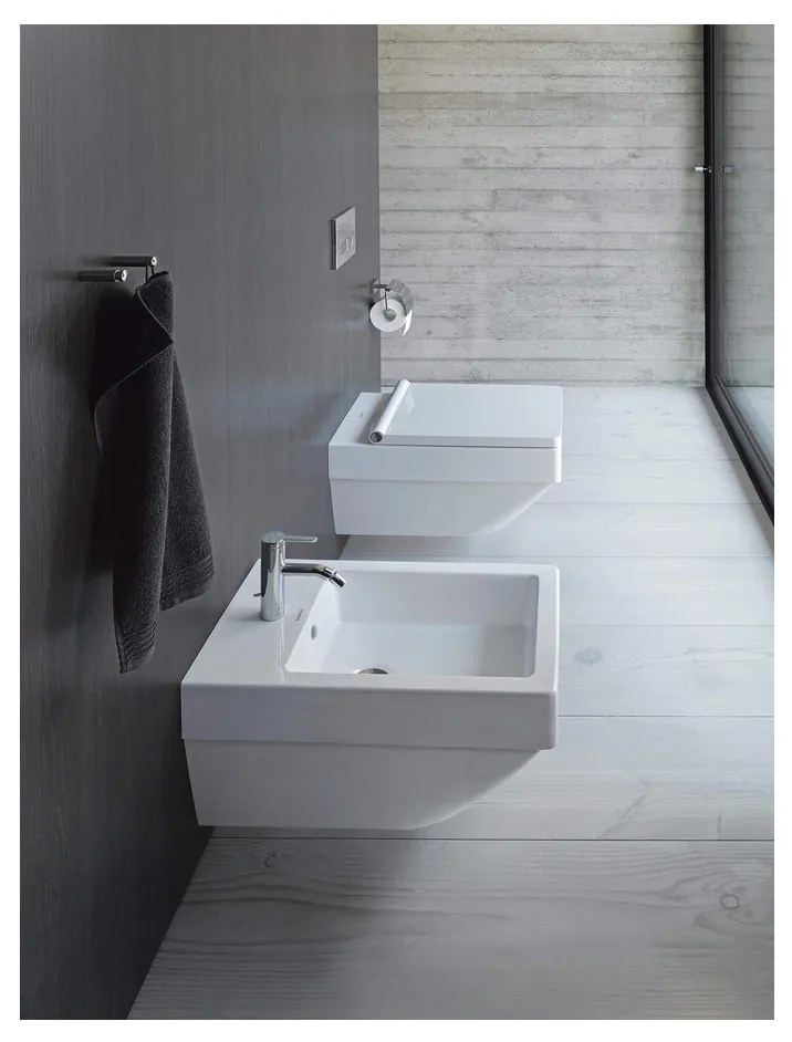 Duravit Vero Air - Závěsný bidet 37x57 cm, bílá, D 2274150000