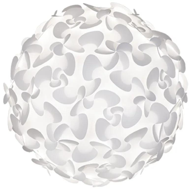 Umage Bílé plastové závěsné světlo Lora Medium Ø 45 cm
