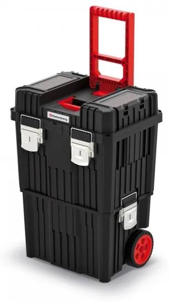 Modulární kufr na nářadí s kolečky 45 × 36 × 64 cm II