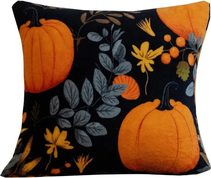 Mikroplyšový povlak na polštářek PUMPKINZA 45x45 cm, barevný