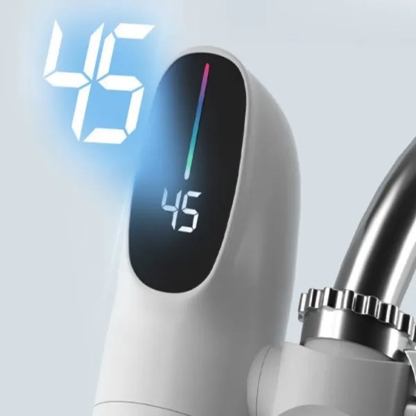 Průtokový ohřívač vody 3000 W s LCD displejem VK24622