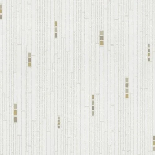 Vliesové tapety na zeď Pure and Easy 13275-40, čtverce béžovéna bílém podkladu, rozměr tapety 10,05 m x 0,53 m, P+S International