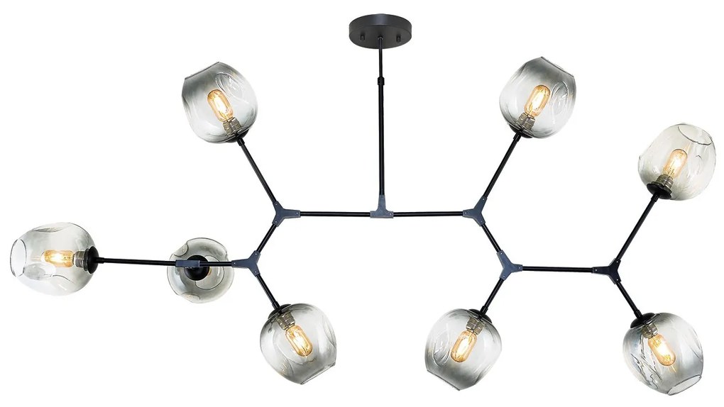 OPVIQ Závěsné osvětlení BLACK v černém provedení 414LRC1307