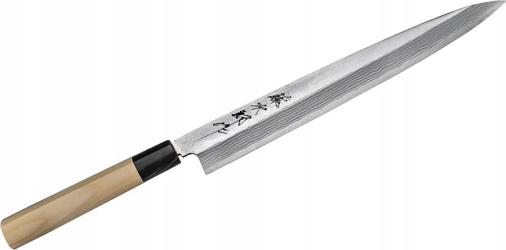 Nůž japonský Yanagiba Sashimi z vysoce uhlíkové oceli Tojro Aogami 30 cm K3