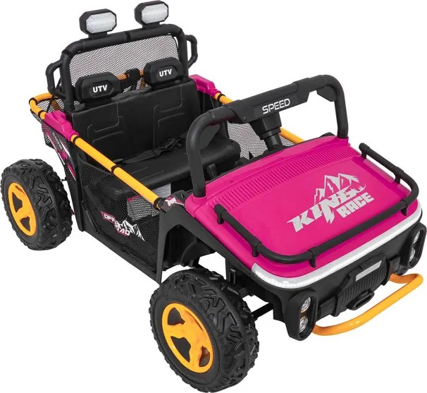 Elektrické autíčko Buggy UTV SPEED růžové