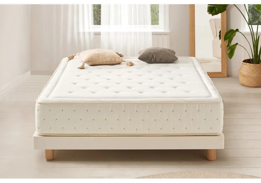 Tvrdá/středně tvrdá oboustranná pěnová matrace 180x200 cm Premium Cashmere – Moonia