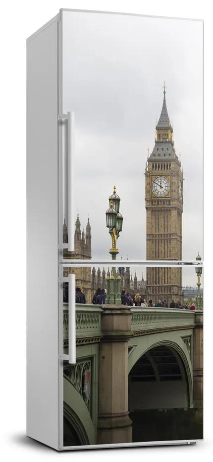 Wallmuralia Samolepící nálepka na ledničku Big Ben Londýn 60x180 cm