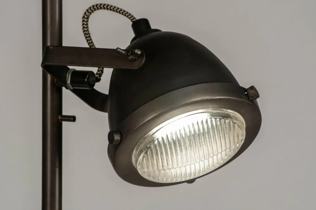 Stojací designová industriální lampa London Industry