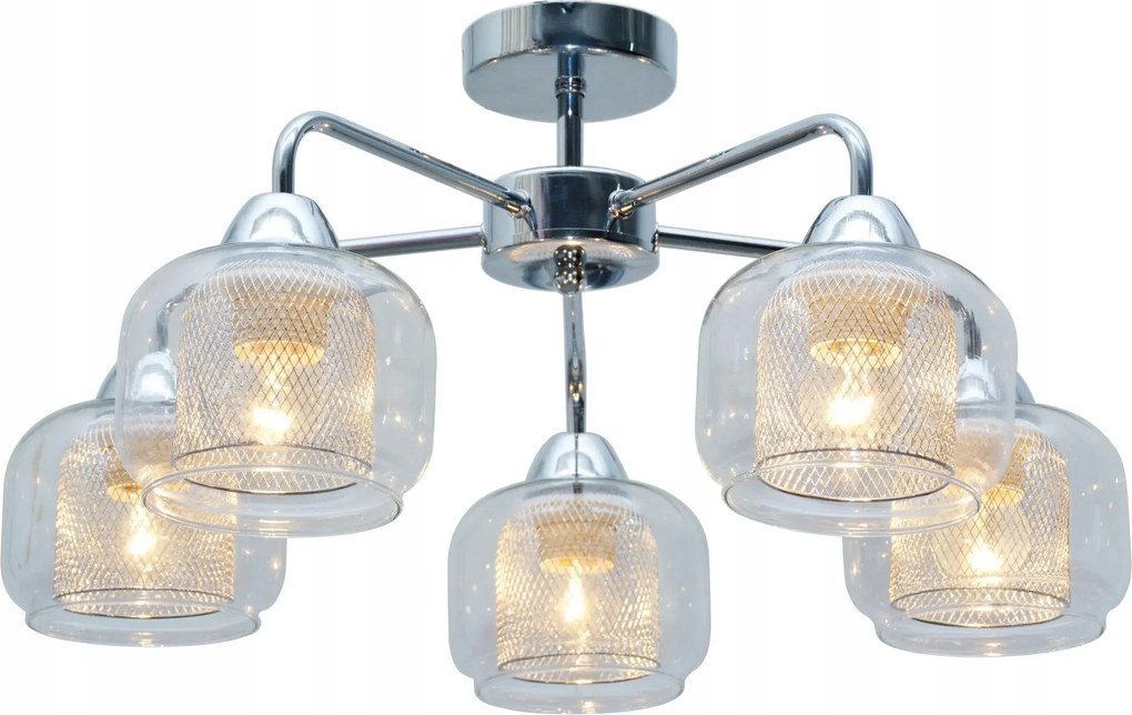 Stropní svítidlo Candellux Ray 35-67104 chrom