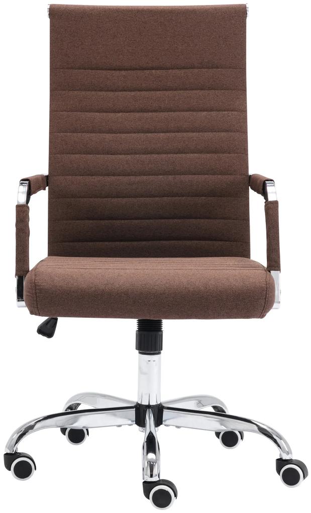 Kancelářská židle Skive - látkový potah | hnědá