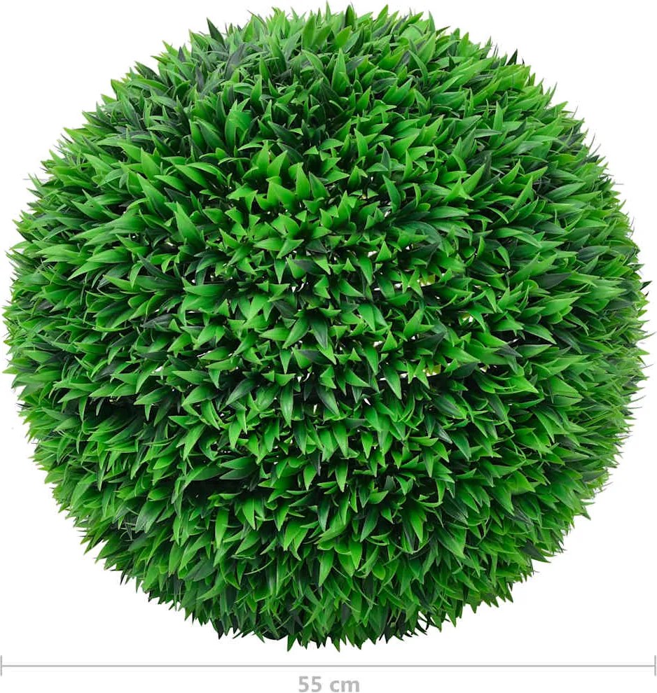 Umělé buxus koule 2 ks 55 cm 315476