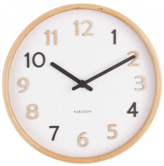 Designové nástěnné hodiny 5851MC Karlsson 22cm