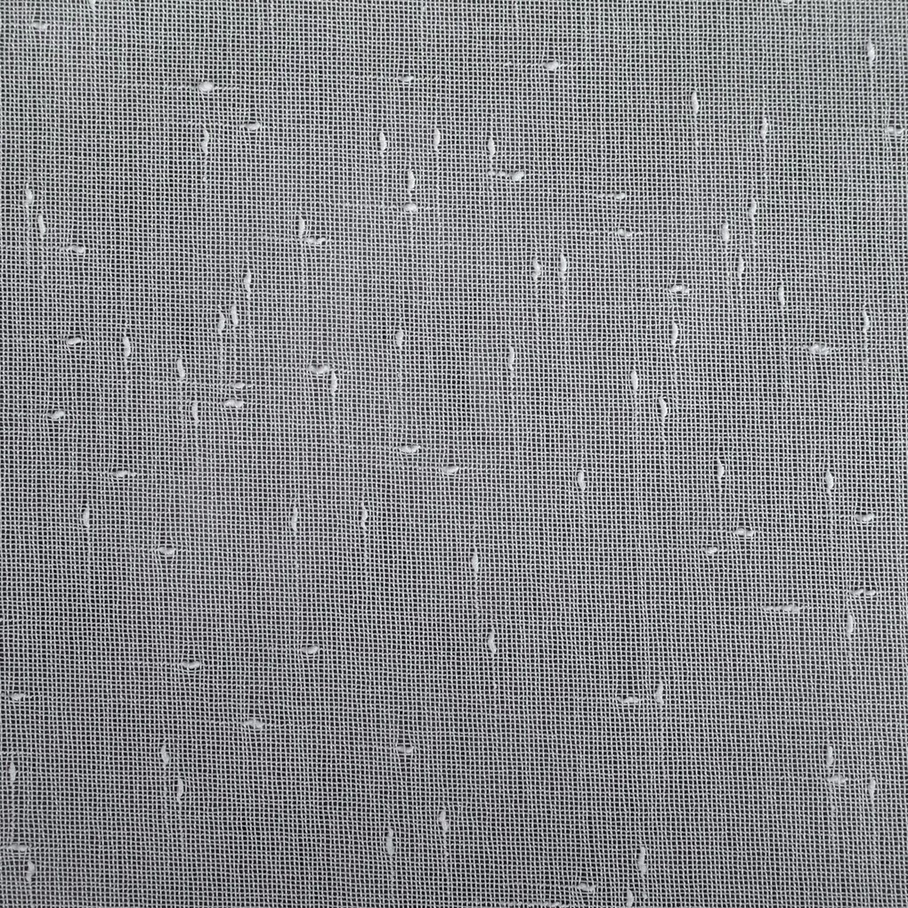 ZÁCLONA NA PÁSCE ANGELA 140X300 CM BÍLÁ