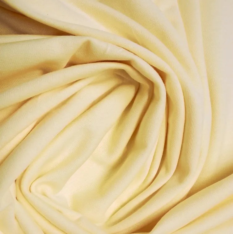 Bavlněné prostěradlo 200x80 cm - ŽLUTÉ