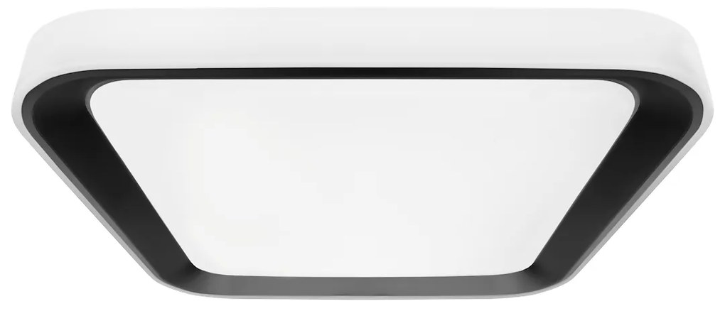 Stropní LED svítidlo Quadro, 1x LED 66w, 3000-6000k, b, s ovladačem
