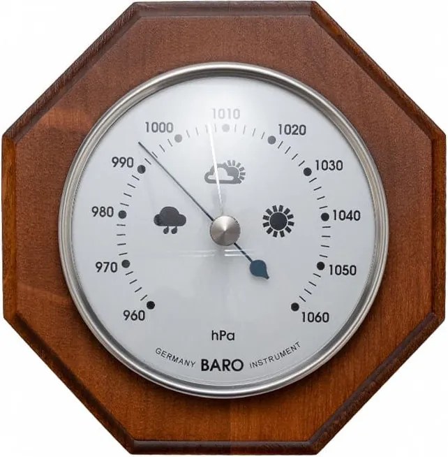 MPM Barometr 8001 - stříbrný E16.4636.5070.006891