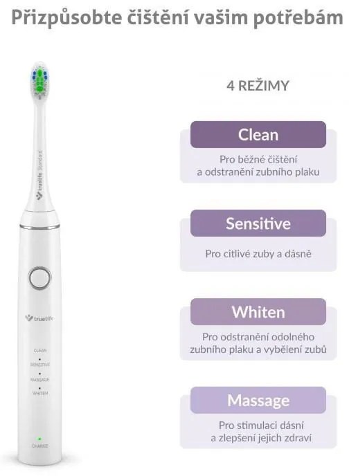 TrueLife Sonický zubní kartáček SonicBrush Compact