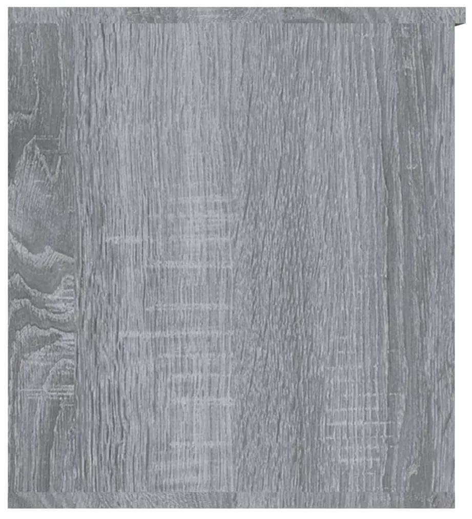 Úložná truhla šedá sonoma 84 x 42 x 46 cm kompozitní dřevo - Default Title
