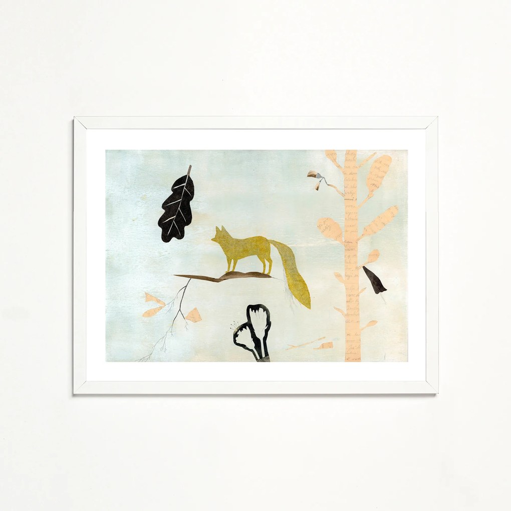 Andrea Tachezy | Lesní II Rám: Černý, Velikost: 40 x 60 cm