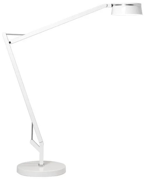 Linealight 8950 Dresscode, bílá pracovní stolní lampa, 8W LED 3000K