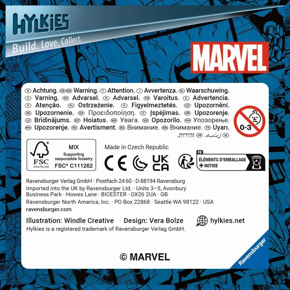 Ravensburger 3D Puzzle - Hylkies: Marvel: Spider-Man - 54 ks