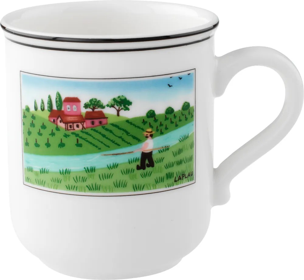 Villeroy&Boch Villeroy & Boch Design Naif hrnek s uchem Rybář, 11,3 × 8,1 × 9,3 cm, 270 ml