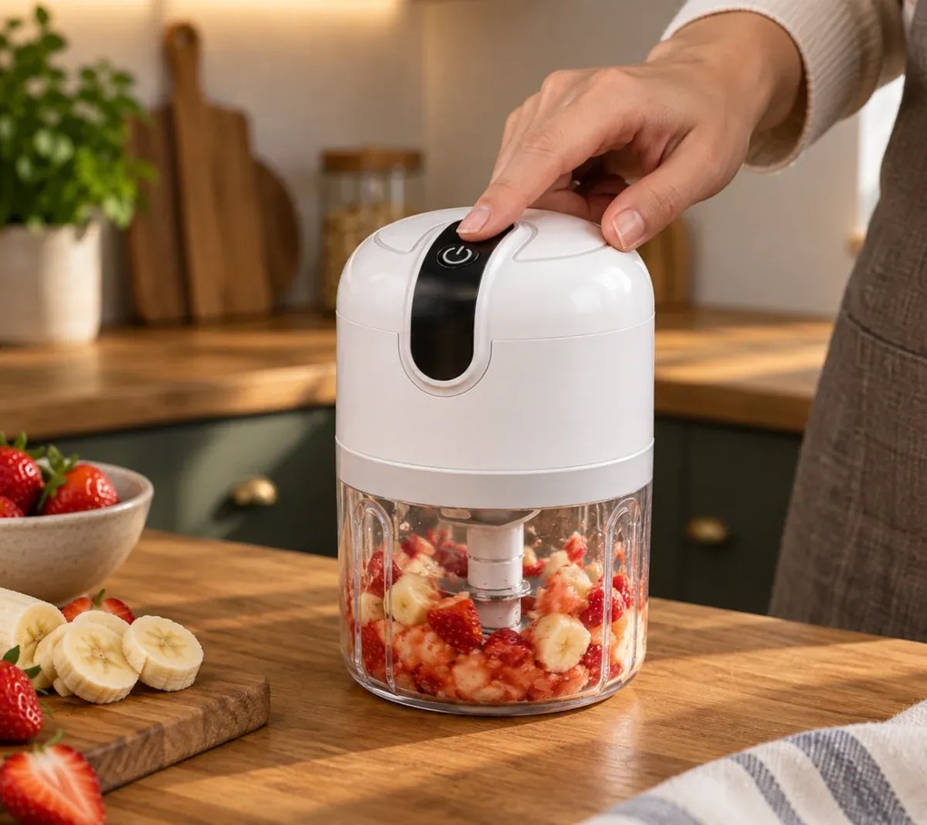 Inteligentní akumulátorový elektrický sekáček - 250 ml