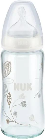 NUK | NUK | Skleněná kojenecká láhev NUK First Choice 240 ml bílá | Bílá |