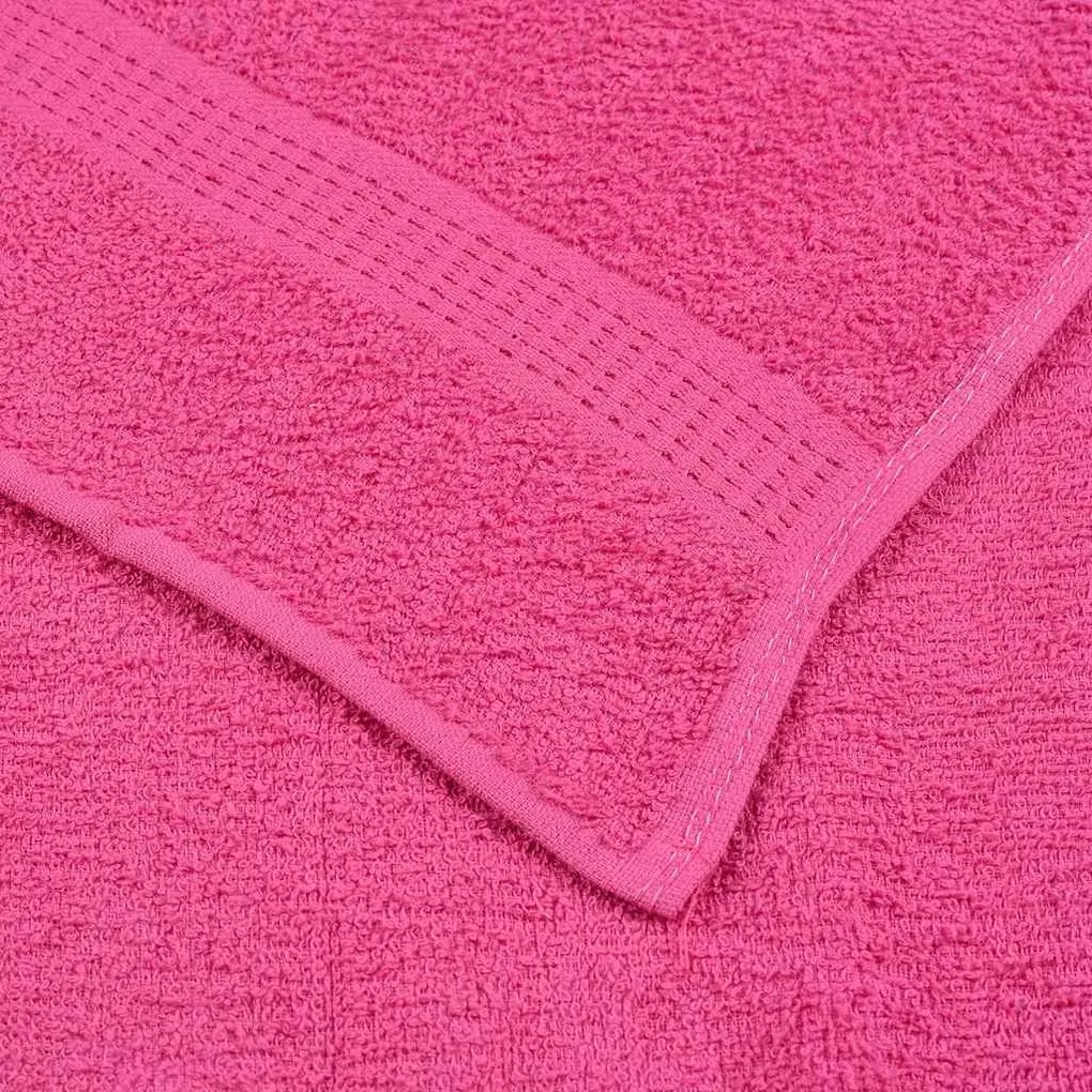 Ručníky pro hosty FROGN 10 ks růžové 30x50 cm 360 g/m² 137045