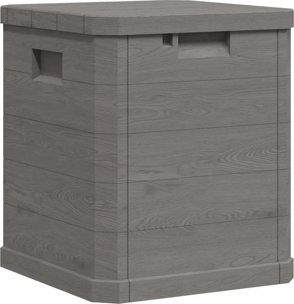 vidaXL Zahradní úložný box 90 l [45683] Barva: světle šedá