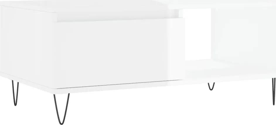 vidaXL Konferenční stolek 90x50x36,5 cm kompozitní dřevo [830566] Barva: šedá sonoma