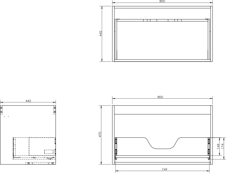 Mexen Orio, koupelnová skříňka 120 cm s umyvadlem Vela vlevo, 1S, 1D, bílá lesklá, 91A13-12047-3-BBFF00-W23L00