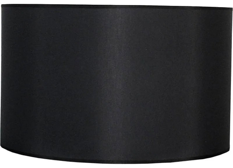 Stínidlo na lampu 50 x 35 cm, černé