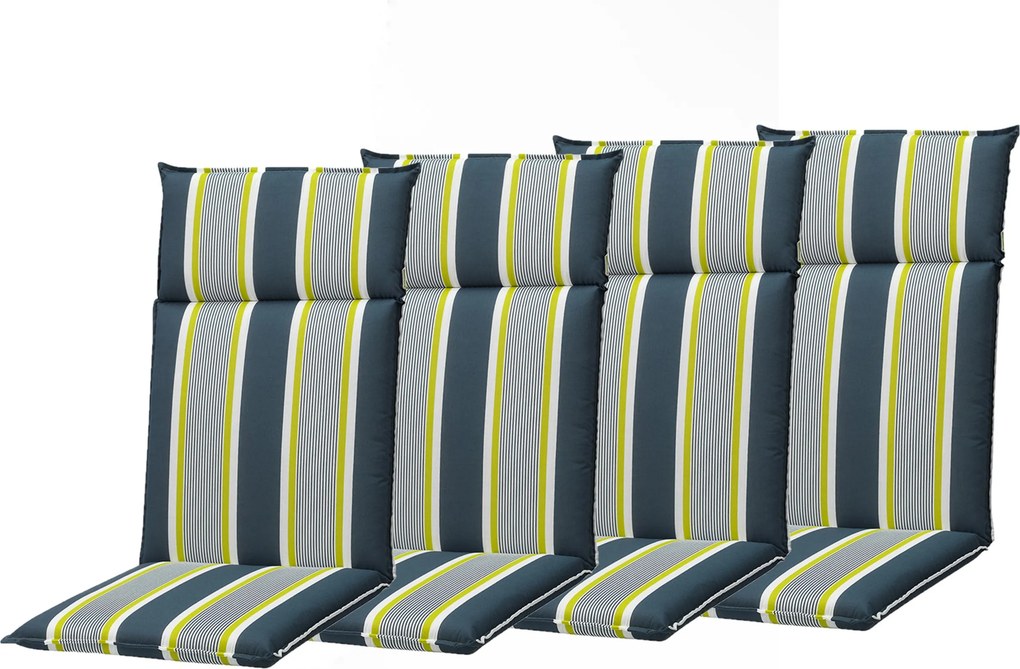 Doppler SPIRIT 2091 - set 4 ks polstrů na křeslo s vysokým opěradlem