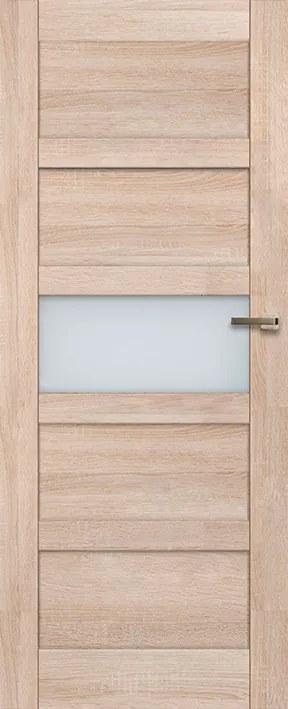 Interiérové dveře vasco doors BRAGA model A Průchozí rozměr: 70 x 197 cm, Orientace dveří: Levé dveře, Dekor: Dub Santa