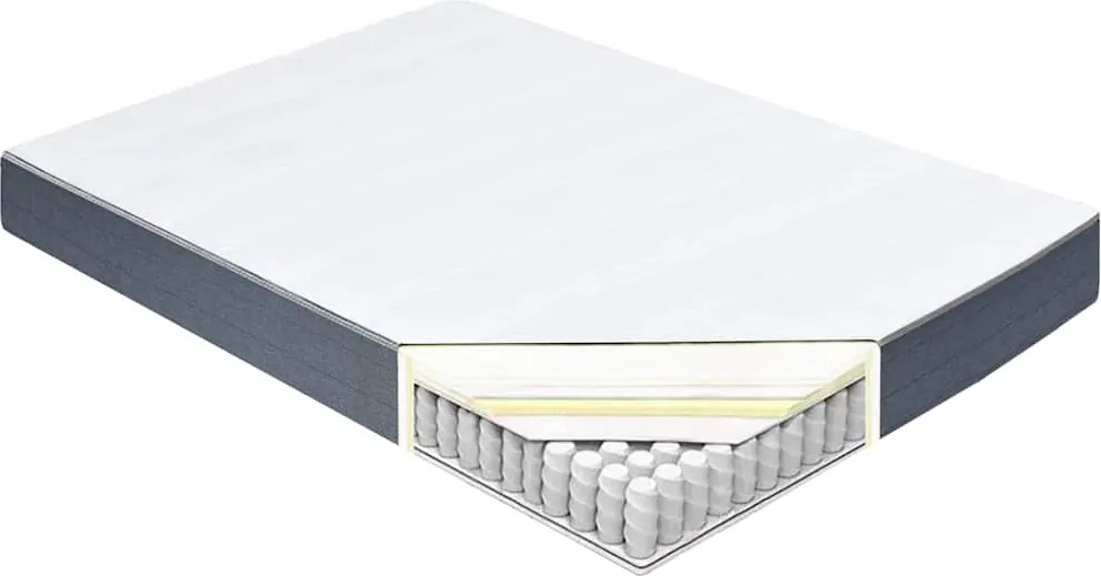 Matrace na postel boxspring střední tvrdost 200 x 160 x 20 cm 288212