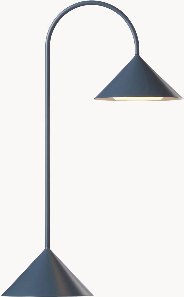 Přenosná exteriérová stolní LED lampa Grasp, stmívatelná