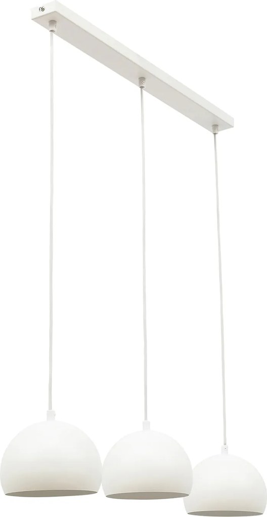 Callide, 65x110x15cm závěsná lineární 3 bílý