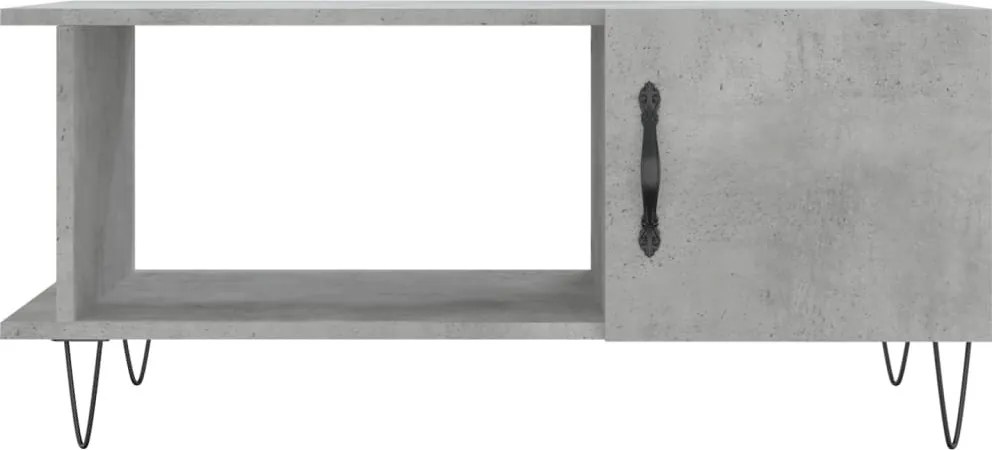 vidaXL Konferenční stolek 90 x 50 x 40 cm kompozitní dřevo [829488] Barva: Betonová šedá