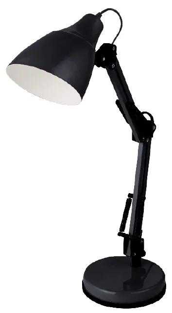 ACA DECOR Retro stolní lampa KINGSTON max. 40W/E27/230V/IP20, černá