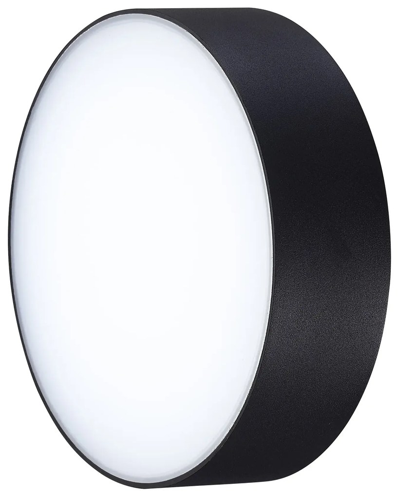 LED venkovní stropní svítidlo Casper Round 3000K černé